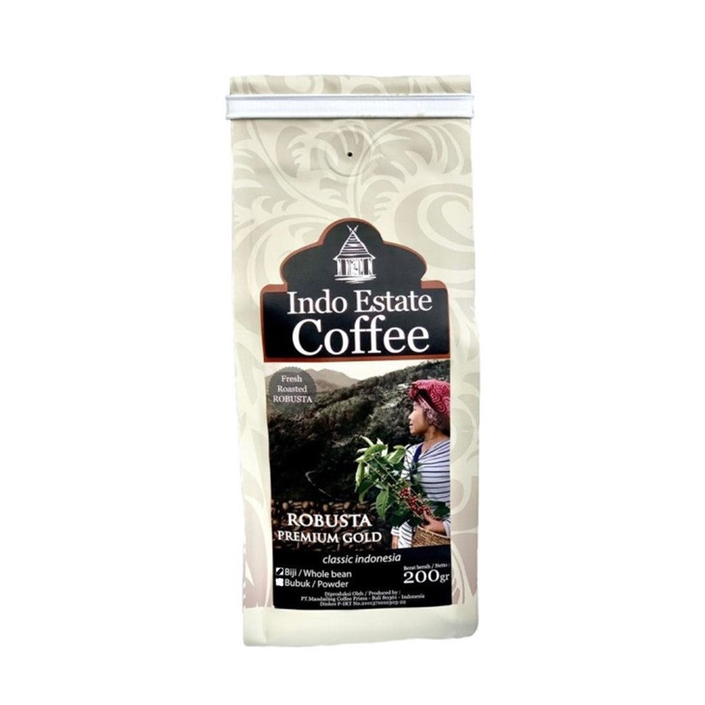 Indo Estate Coffee インドエステートコーヒー Robusta Premium Gold ロブスタ プレミアム ゴールド 2